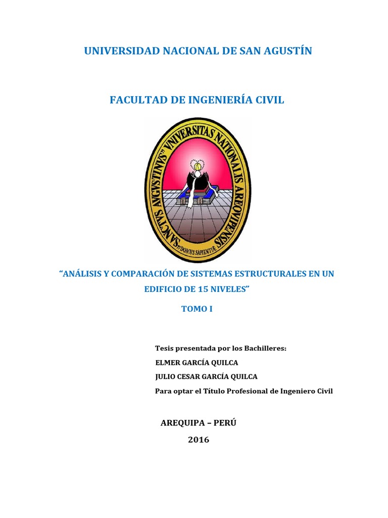 1 TESIS - Rev E.2 - TOMO I | PDF