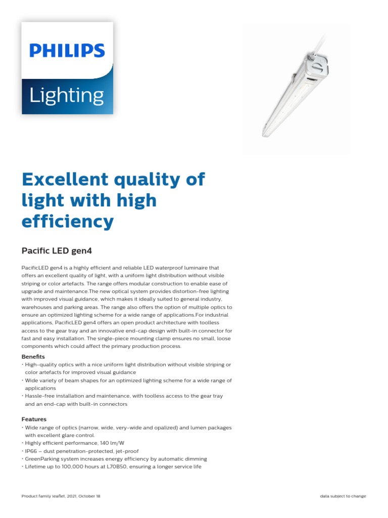 Pacific LED Gen4 | Download Free PDF | Power Supply | Lighting