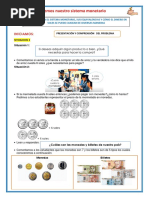 SESIÓN DE APRENDIZAJE #64 4B-Resolvemos Problemas Usando Monedas y ...