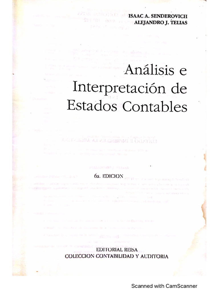 Analisis e Interpretacion de EECC | PDF