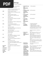 PFT Interpretation Cheat Sheet | PDF