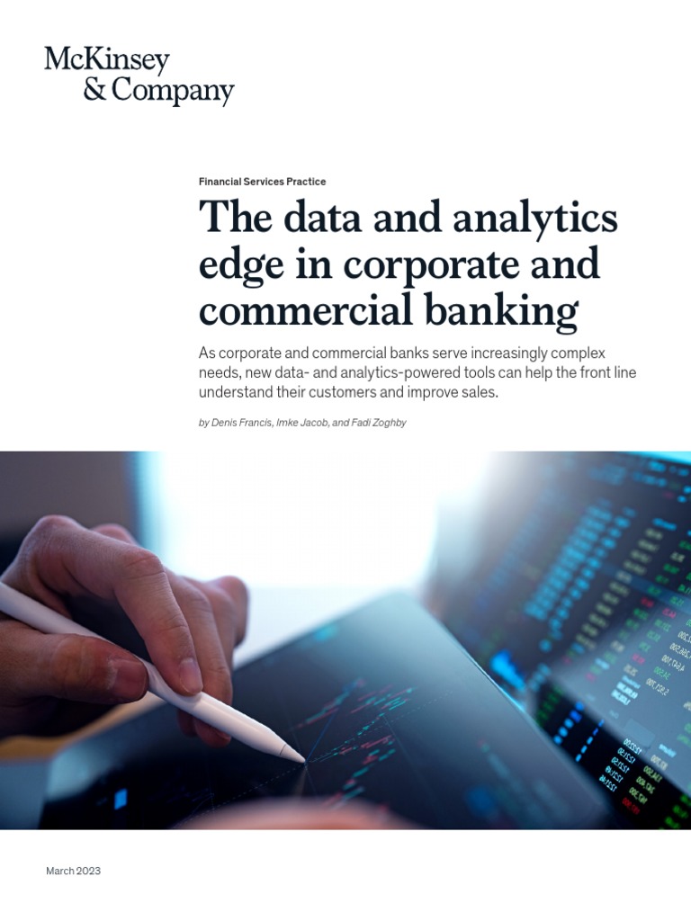 The Data and Analytics Edge in Corporate and Commercial Banking | PDF | Analytics | Banks