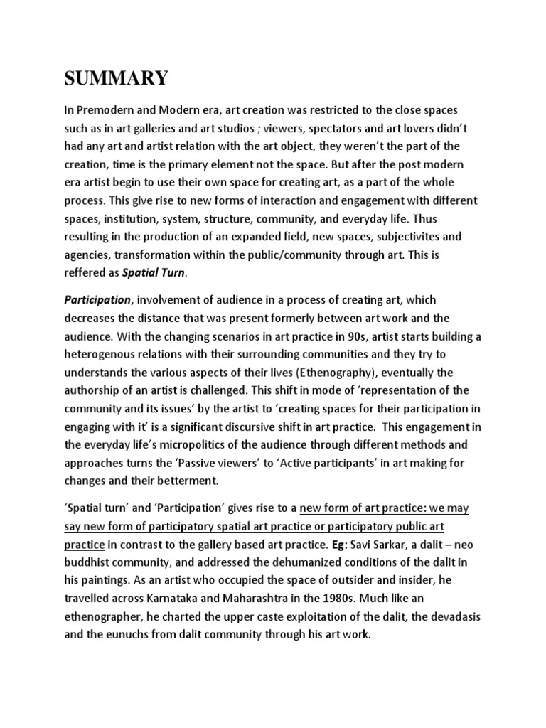 Spatial Turn and Participation in Contemporary India | PDF | Dalit | Space