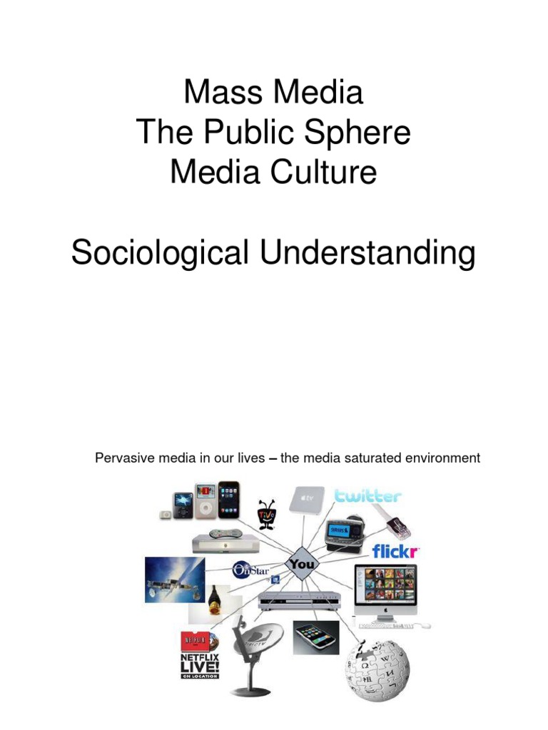 Sociology and Media | PDF | Mass Media | Frankfurt School