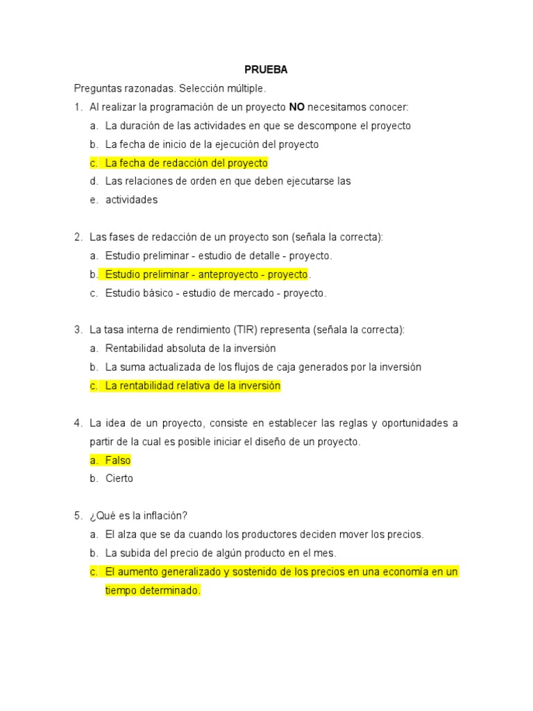 Prueba Del Modulo 2 | PDF | Tasas de interés | Interés