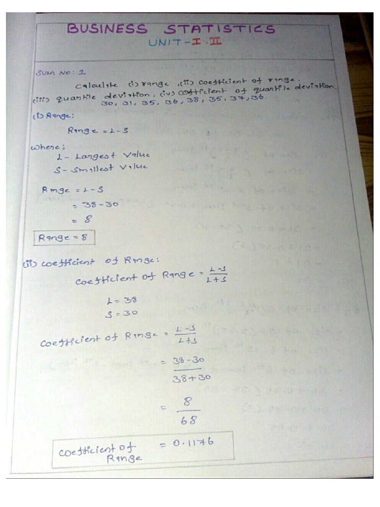 Business Statistics Assignment - 1 | PDF Business Statistics Assignment - 1 | PDF