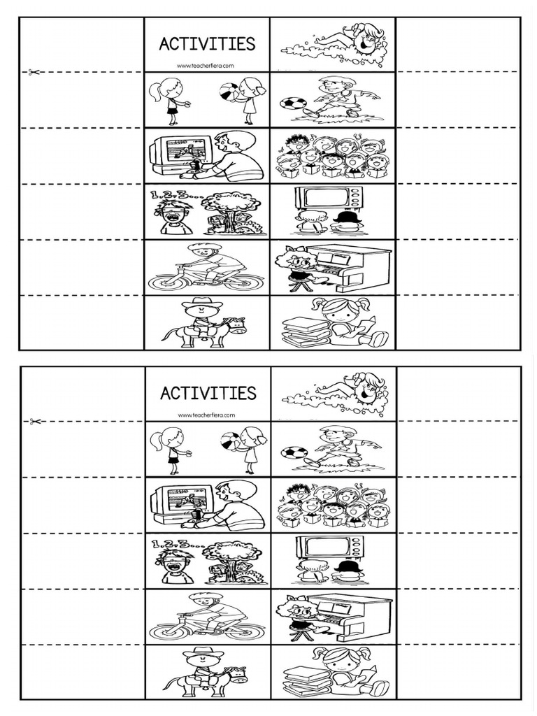 Activity Flip Book | PDF