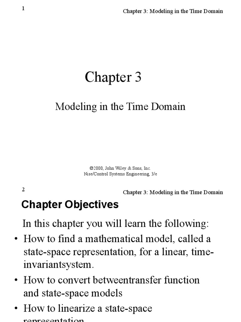 Chapter 03 | PDF | Algebra | Systems Theory