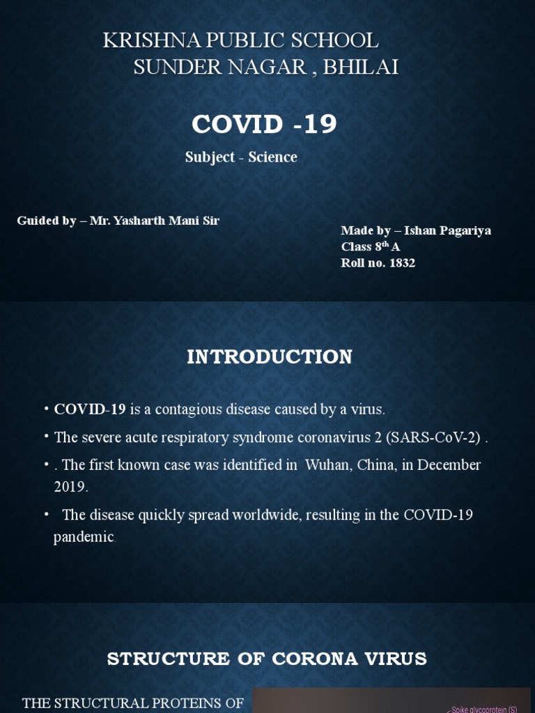 Covid 19 Ppt Pdf