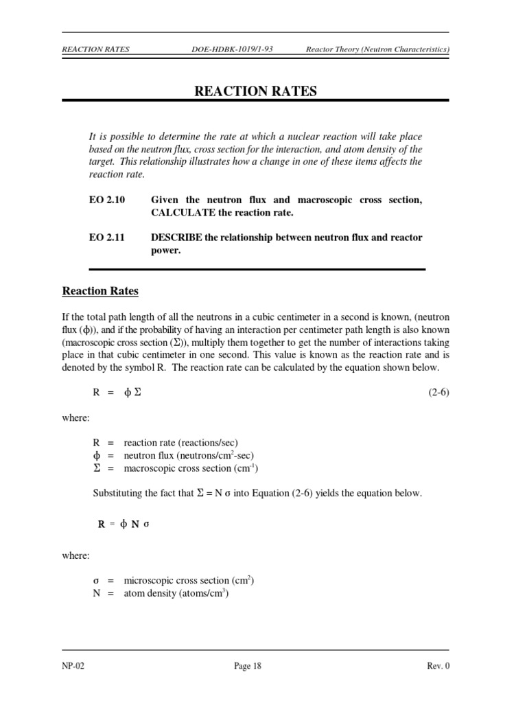 Nuclear Reaction Rate Calculations | PDF | Nuclear Reaction | Nuclear ...