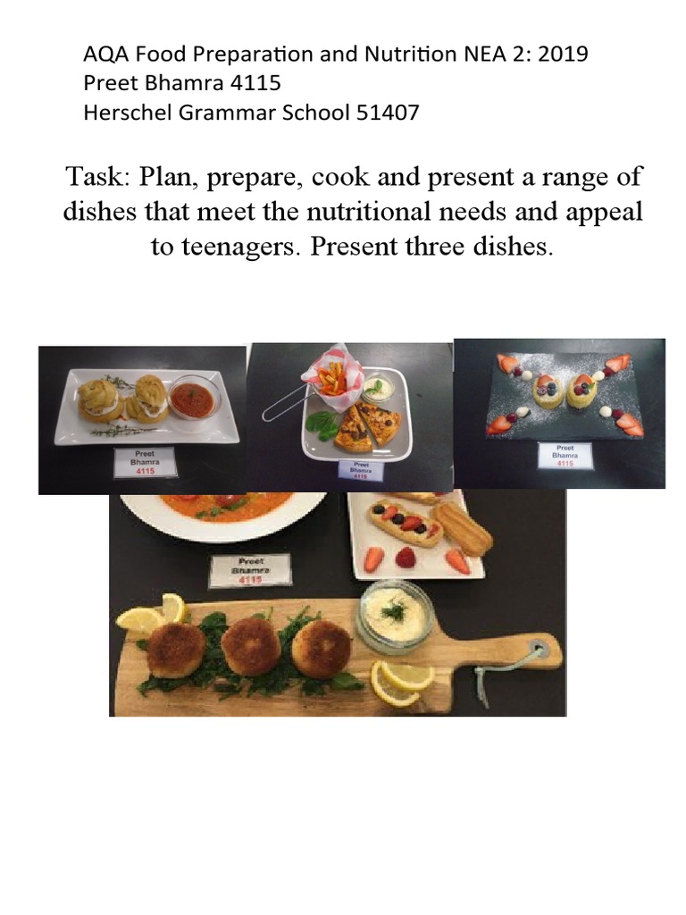 Food Tech Nea2 | PDF | Food Energy | Obesity