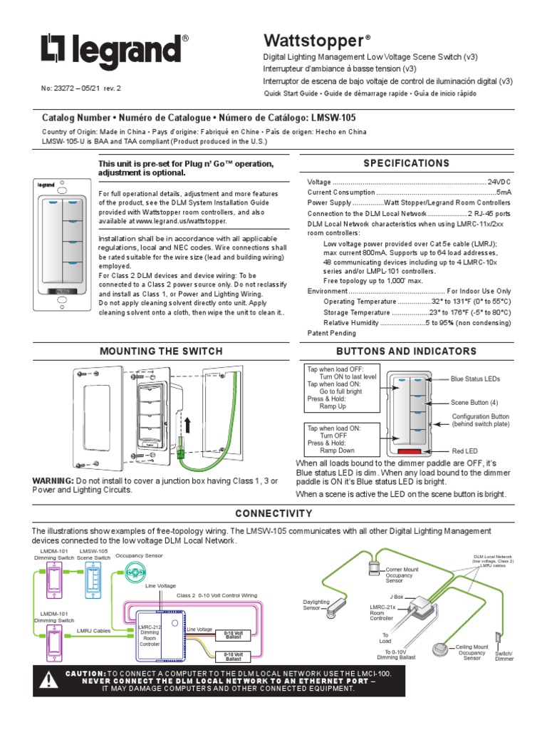 BCS WS QS LMSW 105 23272r2 | PDF | Manufactured Goods | Electrical ...