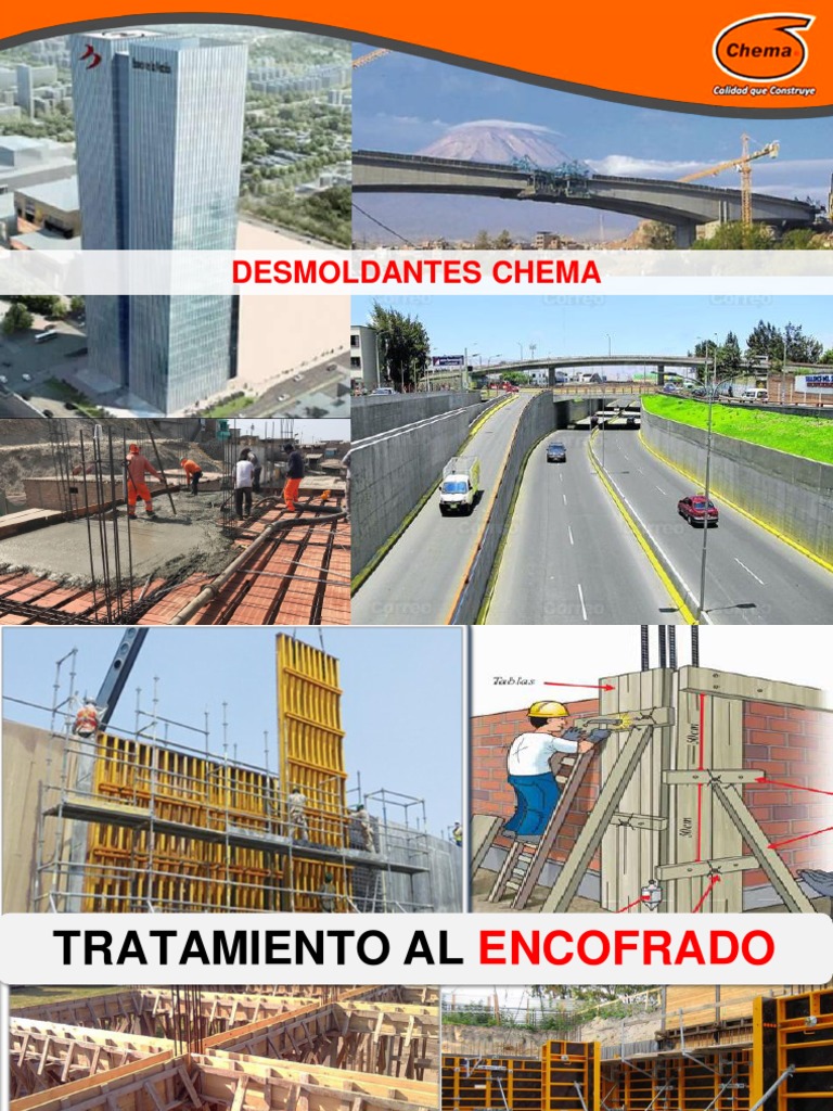 Desmoldantes Chema para Encofrado | PDF | Hormigón | Ciencias fisicas