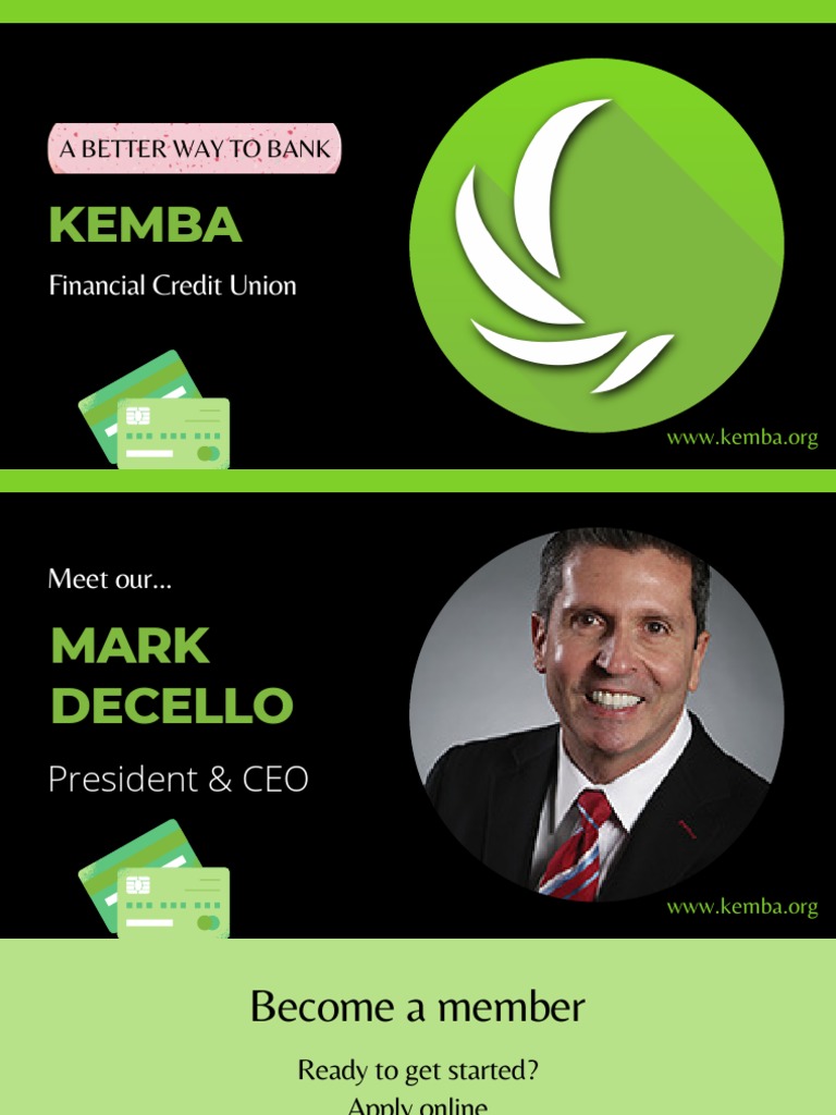 KEMBA Financial Credit Union | PDF