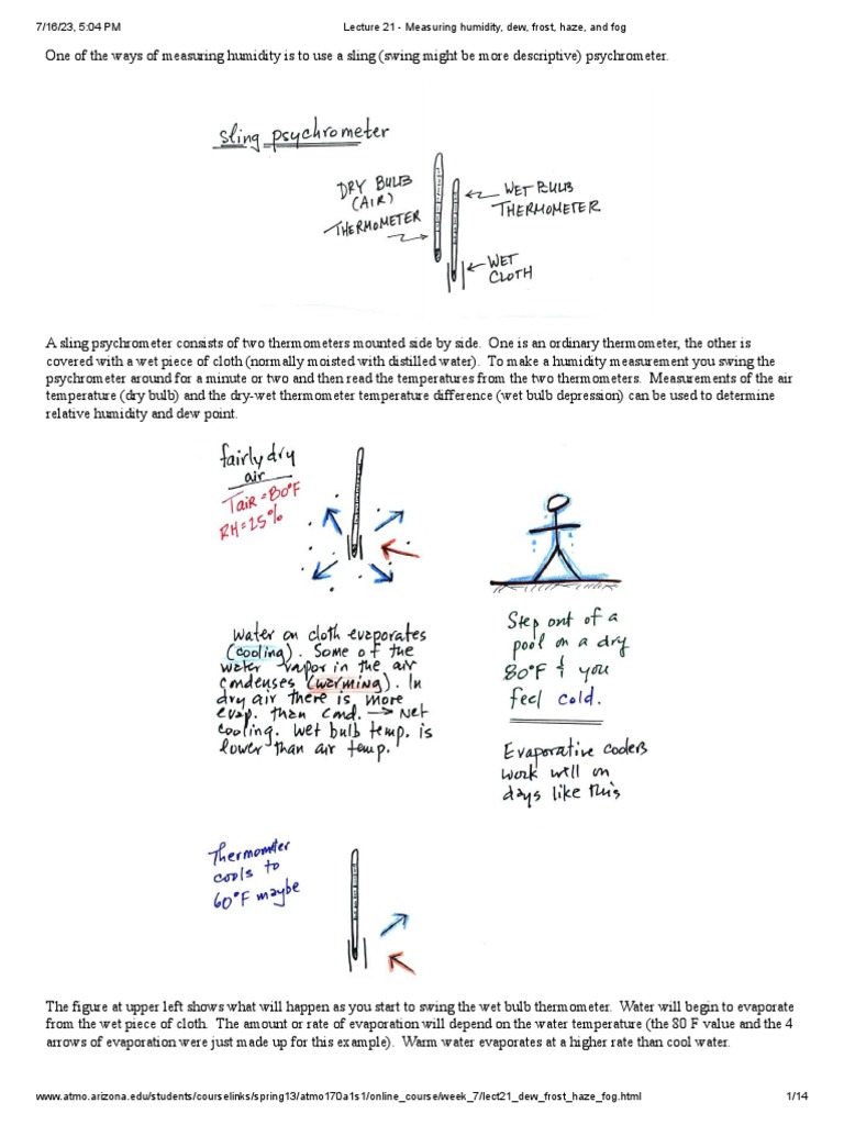 Humidity Dew Frost Haze Fog | PDF | Fog | Humidity