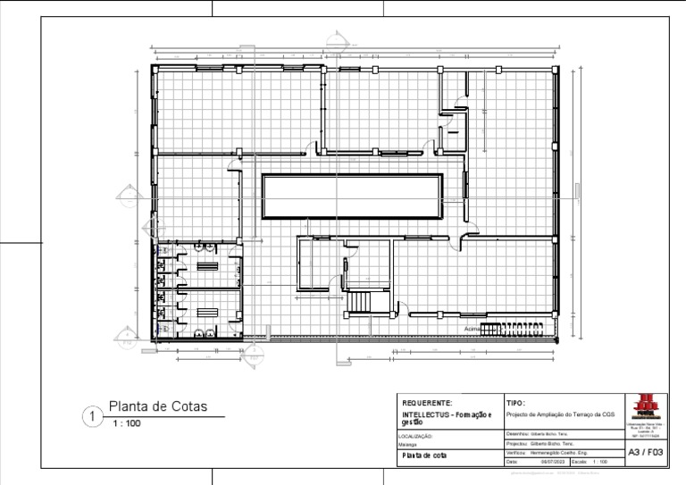 F03 - Planta de Cotas | PDF