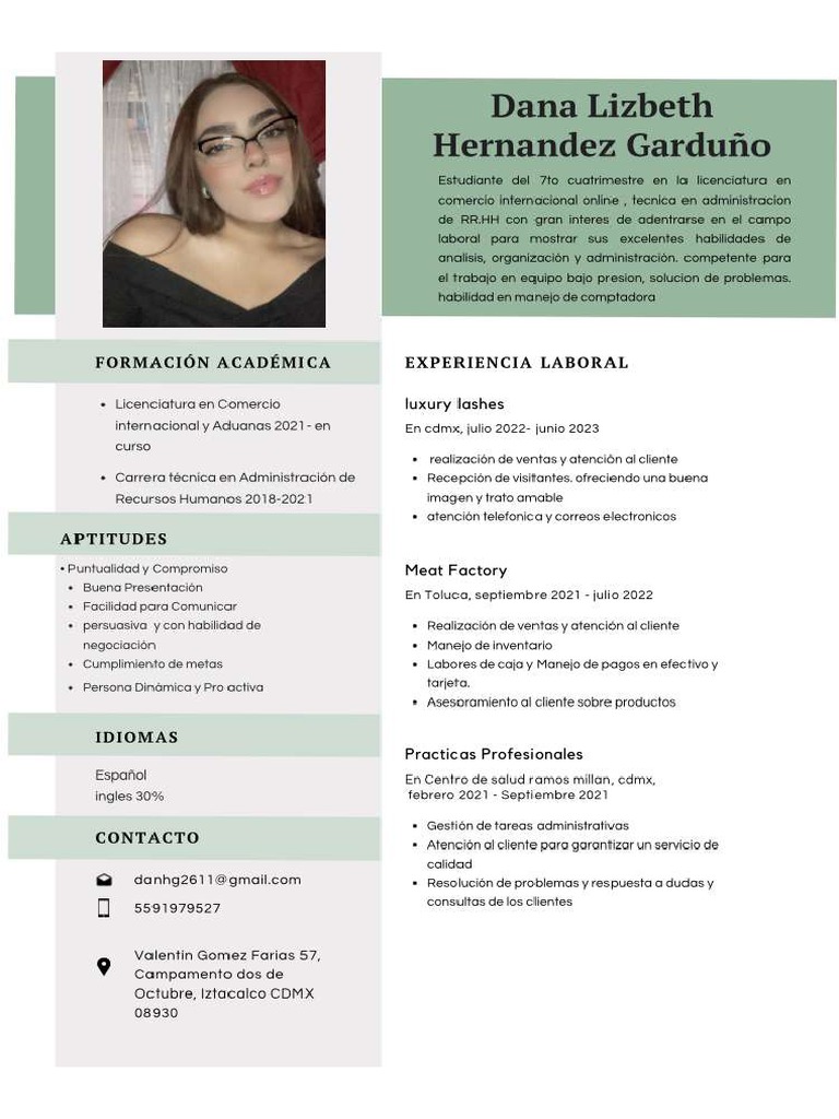 CV Dana Hernández | PDF