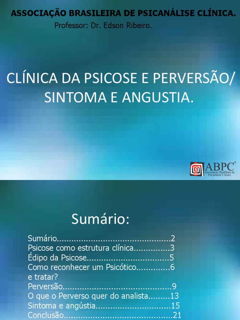 Psicose+e+Perversa O+ | PDF | Autoajuda