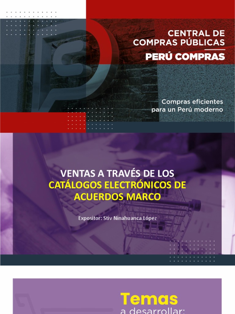 Ventas A Través de Los Catálogos Electrónicos de Acuerdo Marco | Descargar gratis PDF ...