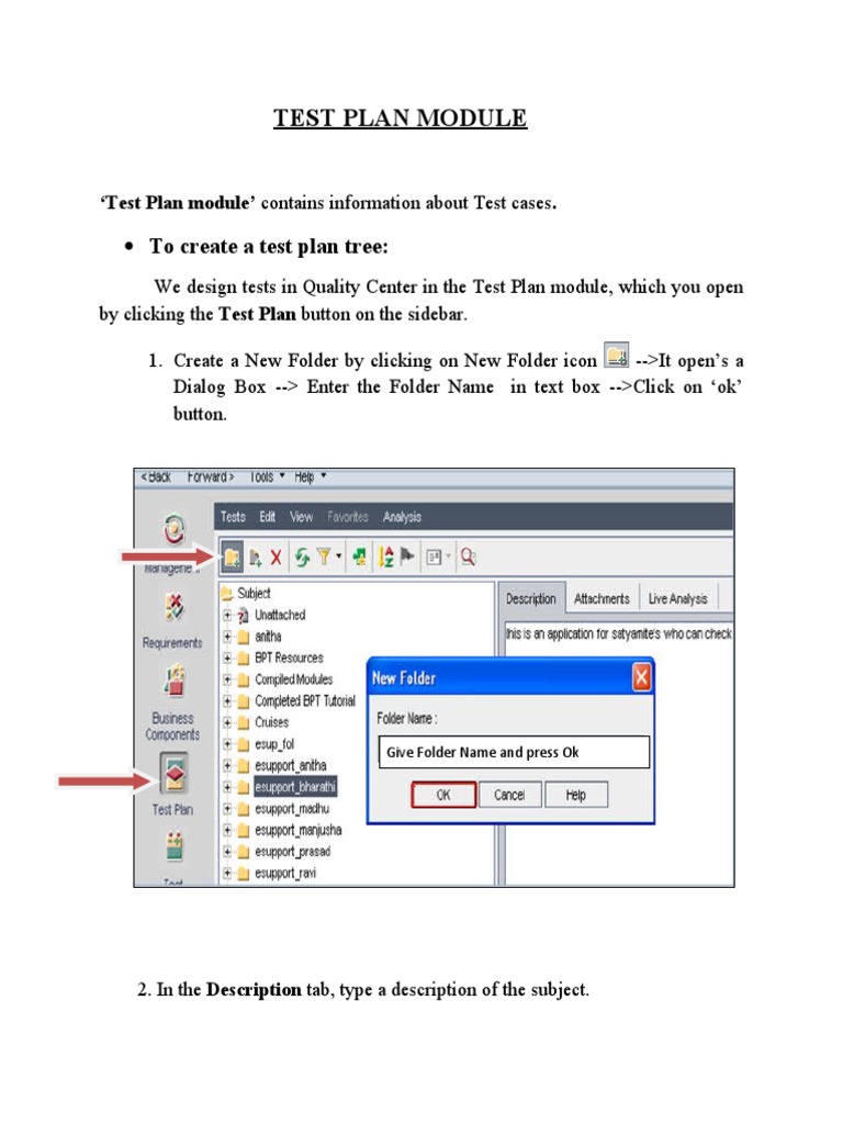 QC Test Plan Module | PDF