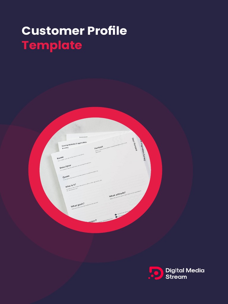 (NEW) Customer Profile Template | PDF | Marketing | Social Media