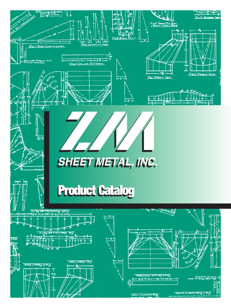 ZM Sheet Metal 2010 Catalog | PDF | Duct (Flow) | Manufactured Goods