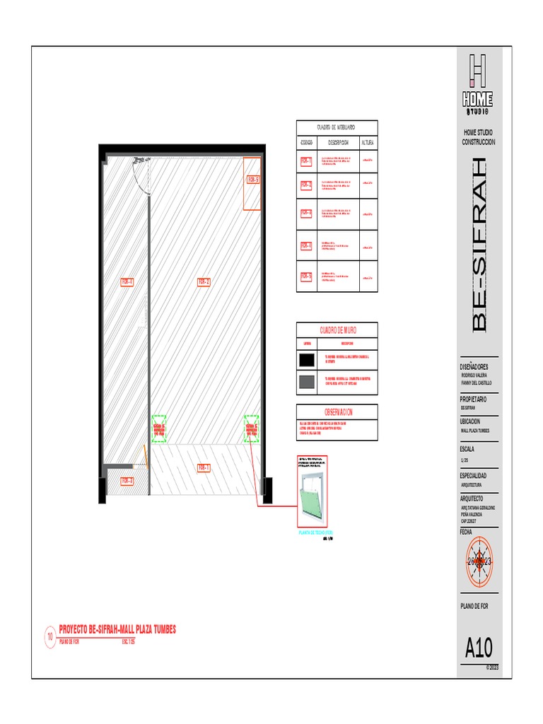 Propuesta de Techo - Creando Un Nicho en FCR Salon | PDF