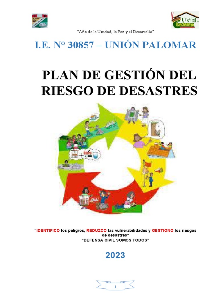 Plan de Gestión de Riesgos de Desastre | PDF | Radiación | Relámpago