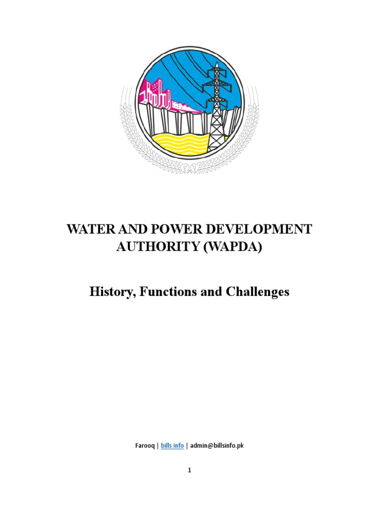 WAPDA: History and Functions in Pakistan | PDF | Hydroelectricity ...