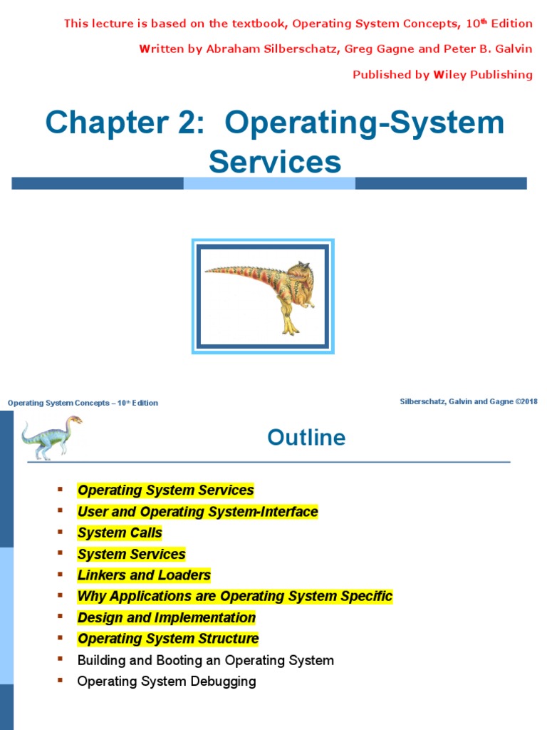 Ch2 - Operating System Structures UPDATED WITH NOTES | PDF | Operating ...