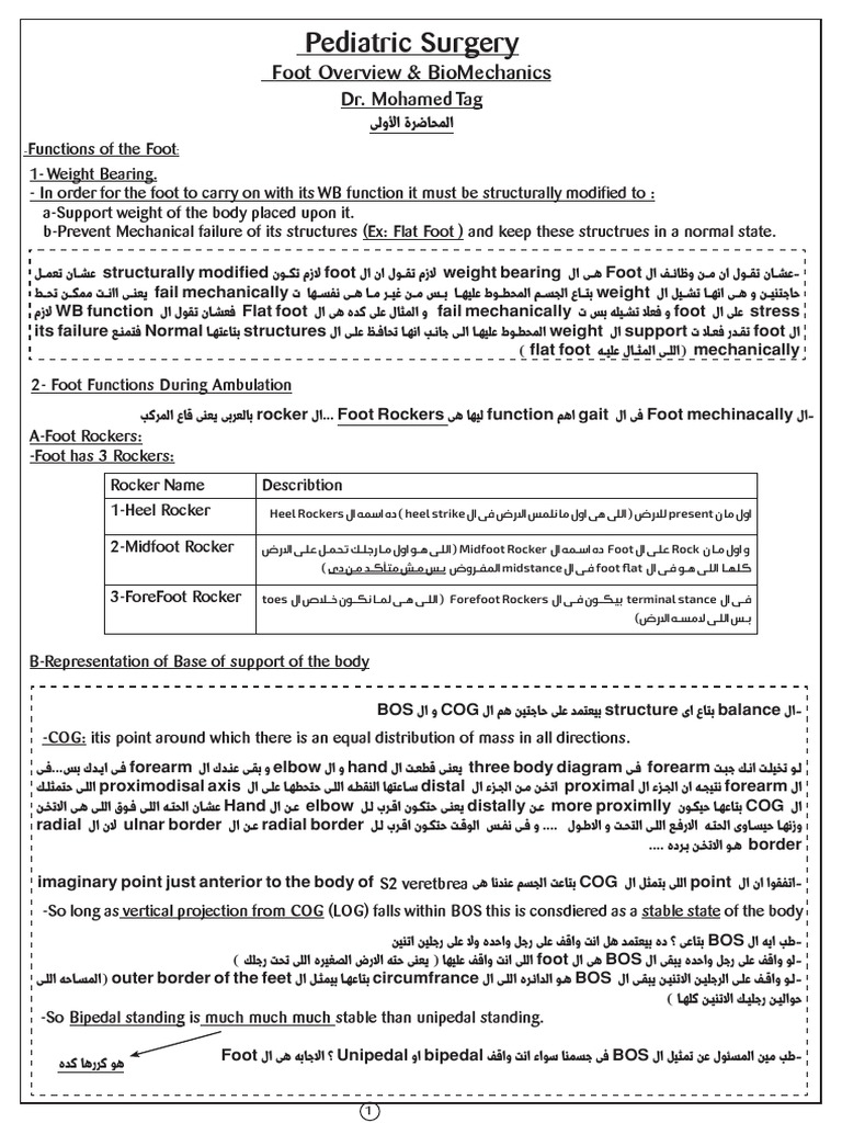 Pediatric Disease DR - Mohamed Tag Lec 1 Complete With Drawings | PDF