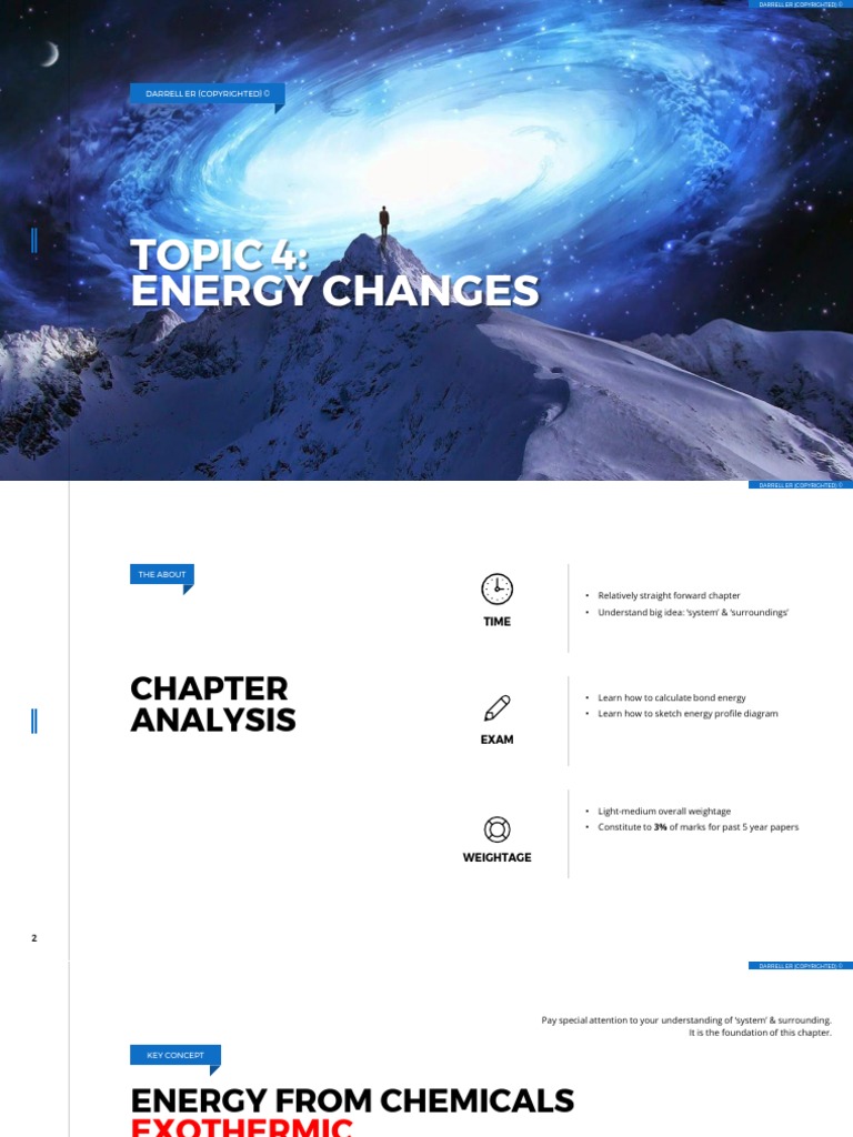 (CHEM CS) Chapter 4 - Energy Changes | PDF