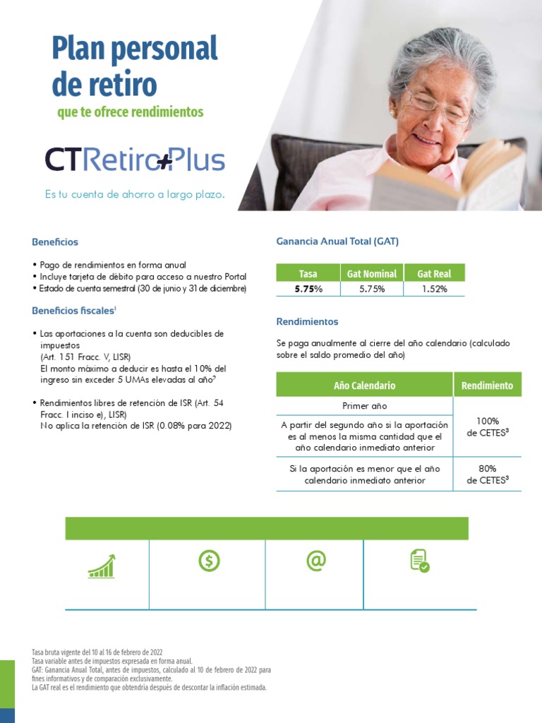 Beneficios del Plan de Retiro Inbursa | PDF | Impuesto sobre la renta ...