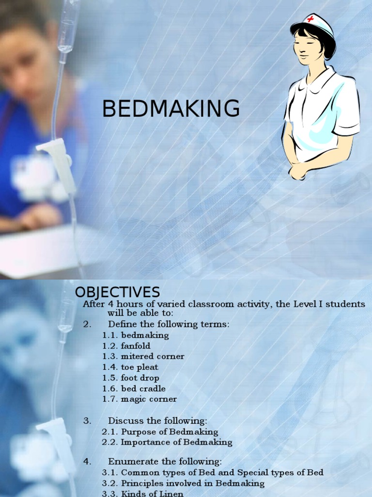 Bed Making | PDF | Bed | Bedding