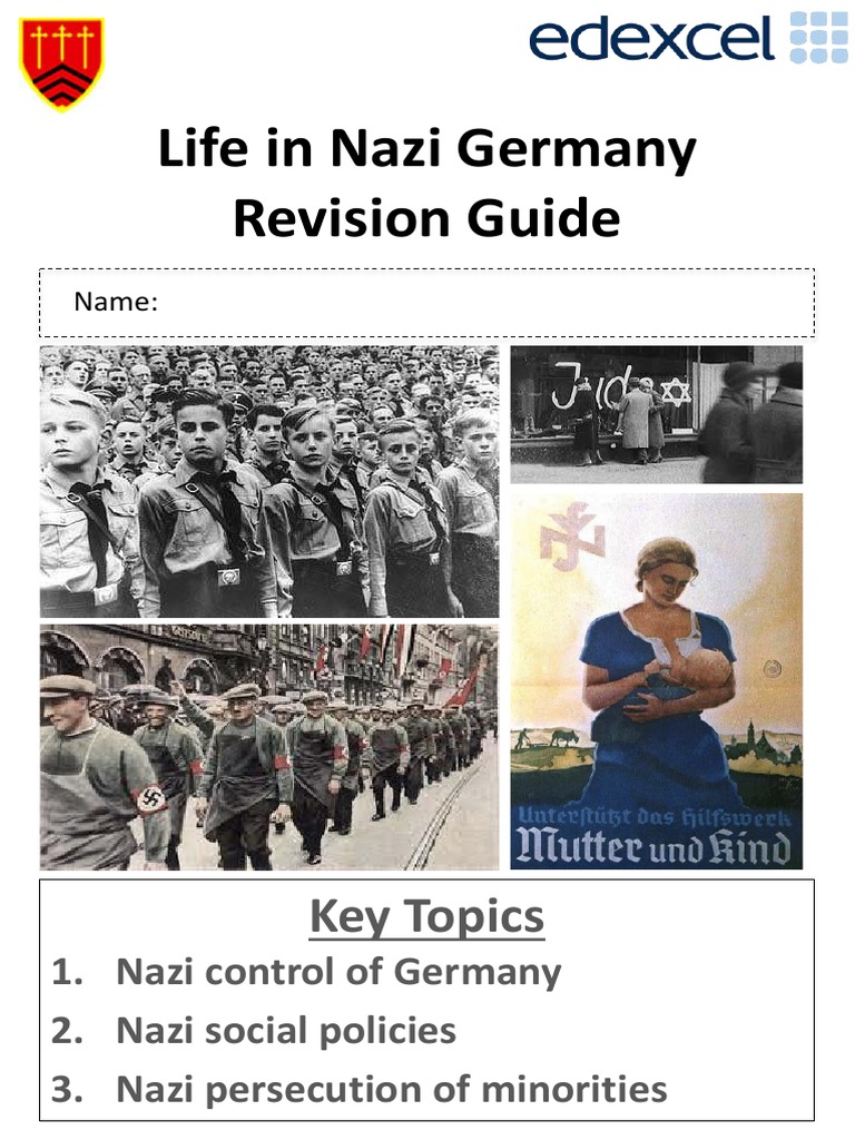 Life in Nazi Germany Revision Guide | PDF | Nazi Germany | Gestapo