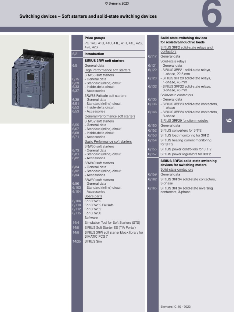 Katalog IC10 2023 - Układy Łagodnego Rozruchu I Styczniki ...