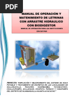 Tipos y Uso de Letrinas Sanitarias | PDF | Letrina | Tanque séptico