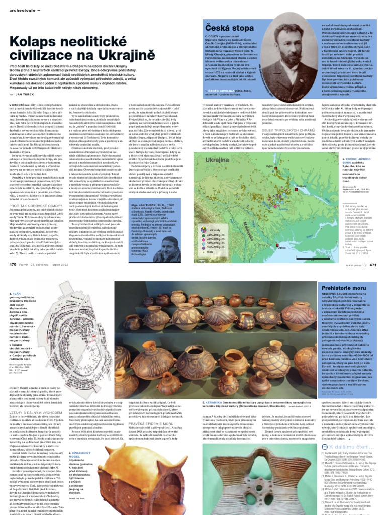 Jan Turek 2022 Kolaps Neoliticke Civiliz | PDF