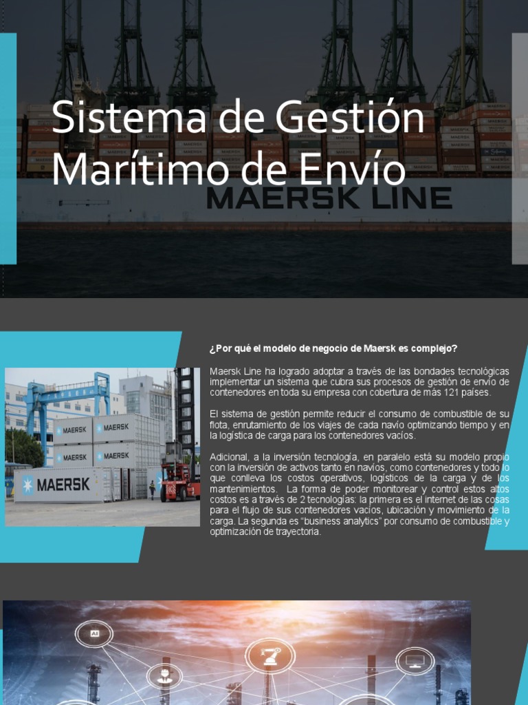 Presentacion Caso 2 MAERSK | PDF
