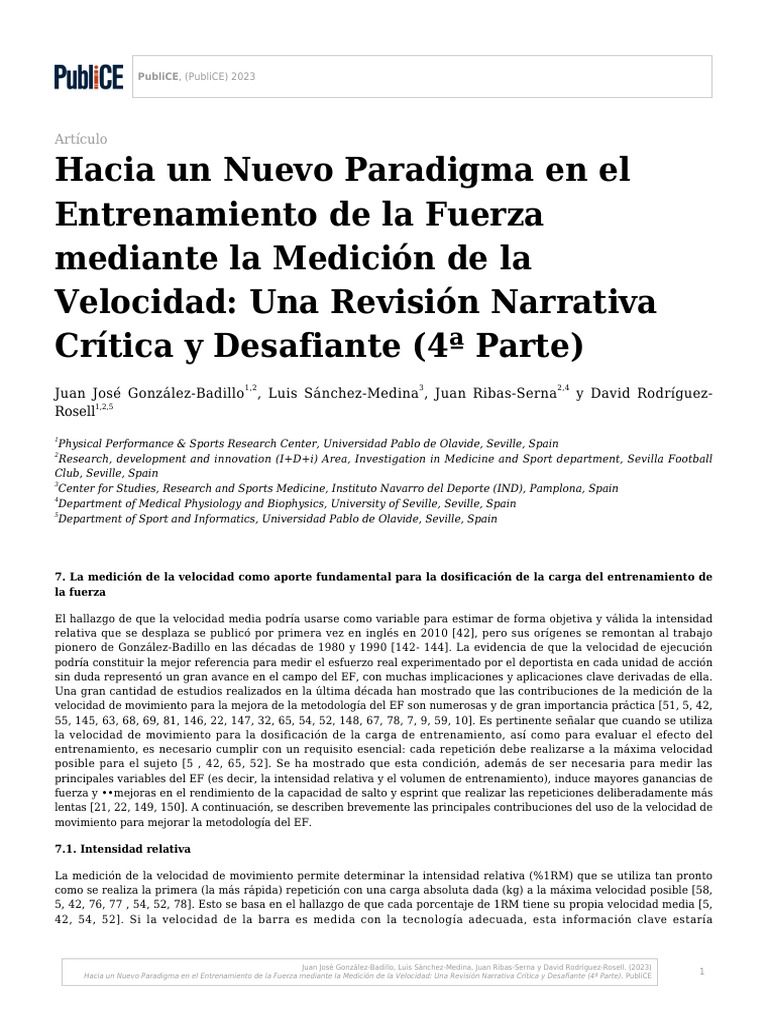 Badillo 2023 (Telomeros y Ej Resistencia) | PDF