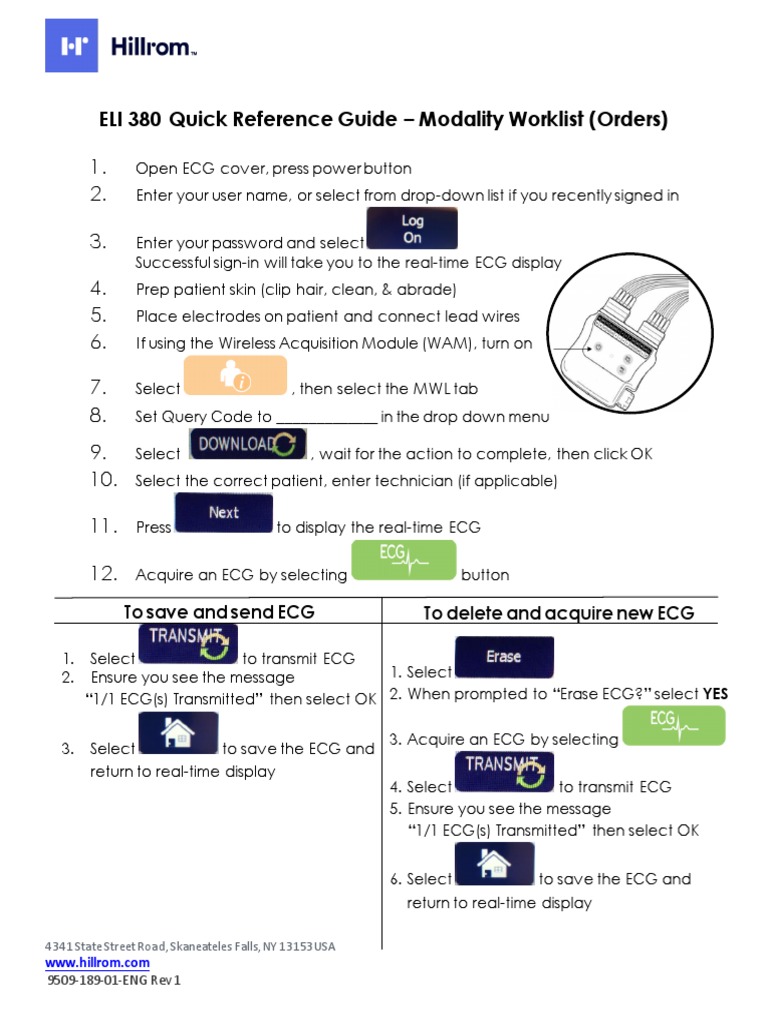 ELI 380 Quick Reference Guide With Security - Docx 10-7-19 | PDF