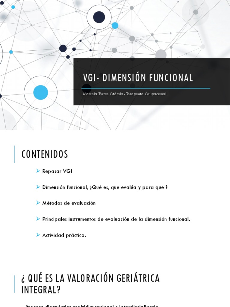 VGI - Dimensión Funcional MTO. | PDF | Evaluación | Invalidez