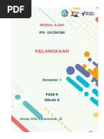 MODUL AJAR UKIN SMA 10 EKONOMI Kebutuhan Manusia Dan Kelangkaan Sumber Daya | PDF