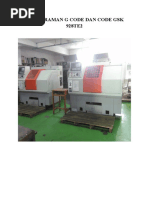 Kode G dan M untuk Pemrograman CNC | PDF