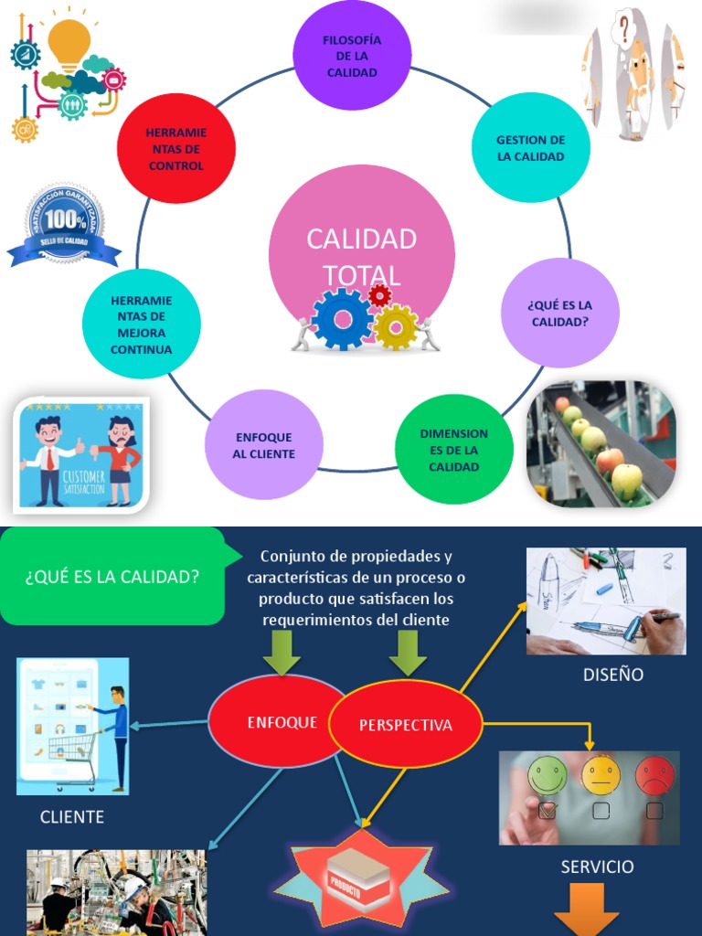 Mapa Mental Calidad Total | PDF | Calidad (comercial) | Calidad