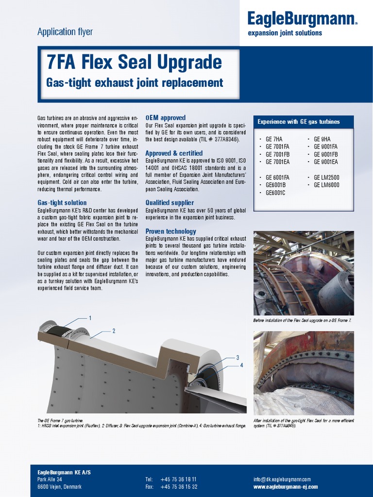 7FA Flex Seal Upgrade_A4 | PDF