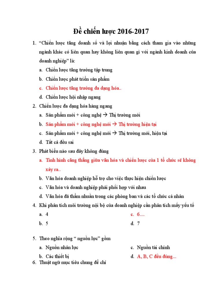 ĐỀ THI QTCL | PDF