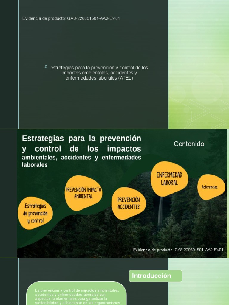 Evidencia de Producto GA8 220601501 AA2 EV01 | PDF | Seguridad y salud ...