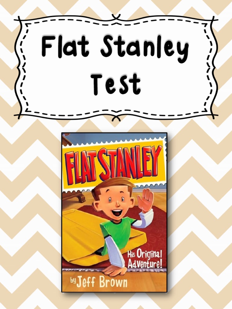 Flat Stanley Test: Chapters 1-3 | PDF | Drink