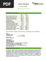 Ficha Técnica Kallpapacha | PDF | Suelo | Fertilizante